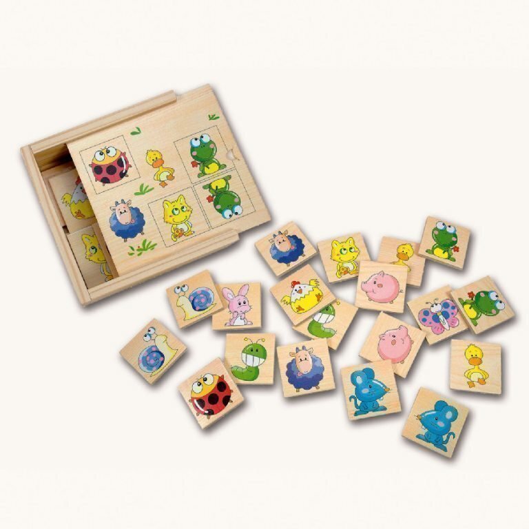 Bino Muistipeli Eläimet - Lastentarvikekauppa.fi