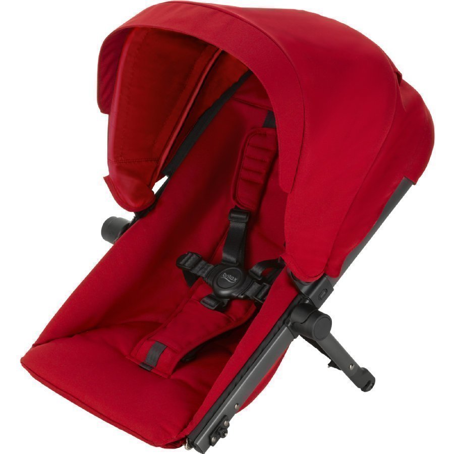 Britax B Ready Lisäistuin Flame Red - Lastentarvikekauppa.fi