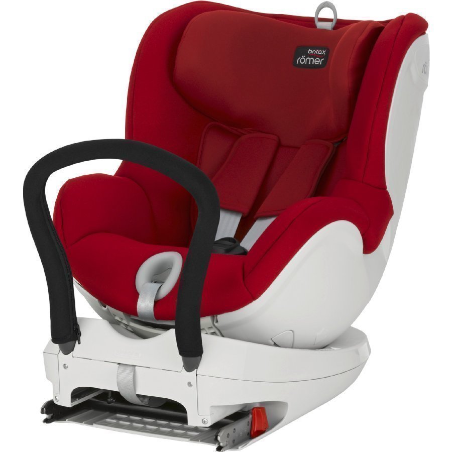 Britax Römer Dualfix Flame Red Turvaistuin - Lastentarvikekauppa.fi