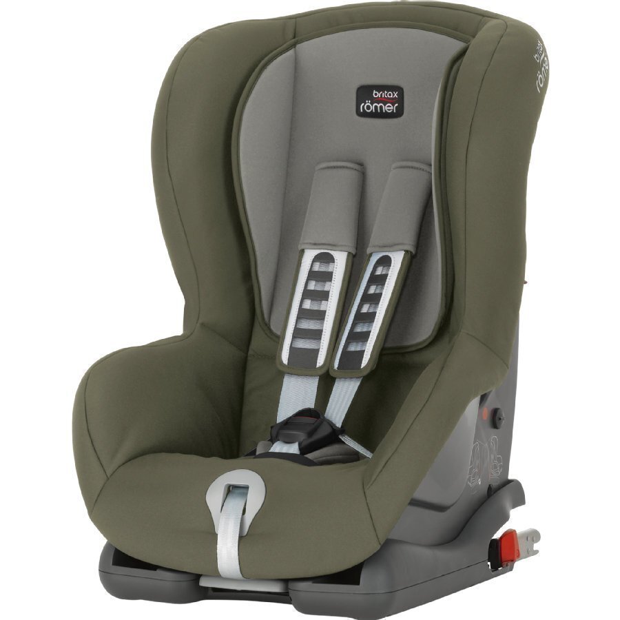 Britax Römer Duo Plus Olive Green Turvaistuin - Lastentarvikekauppa.fi