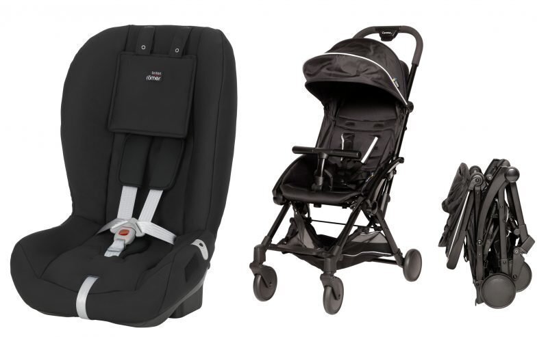 Britax Römer Turvaistuin Two Way + Carena Kobbe Matkarattaat Paketti ...