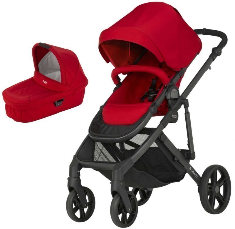 Britax Yhdistelmä Sisarusvaunut B Ready Flame Red - Lastentarvikekauppa.fi