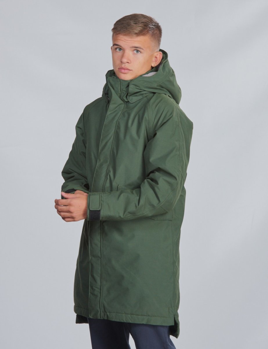 Didriksons Bilbao Bs Yt Parka Takki Vihreä - Lastentarvikekauppa.fi