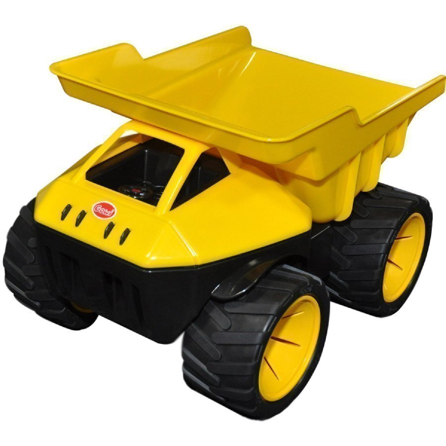 Gowi Jättiauto Keltainen / Musta - Lastentarvikekauppa.fi