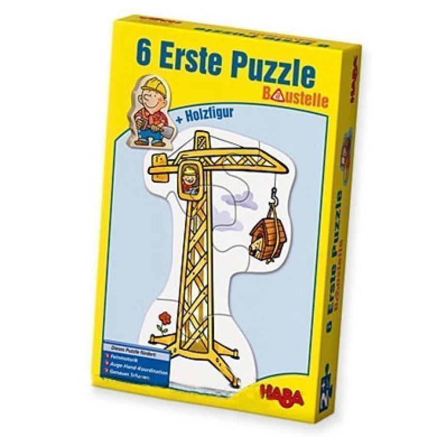 Haba 6 Ensimmäinen Palapelini Työmaa 3901 - Lastentarvikekauppa.fi