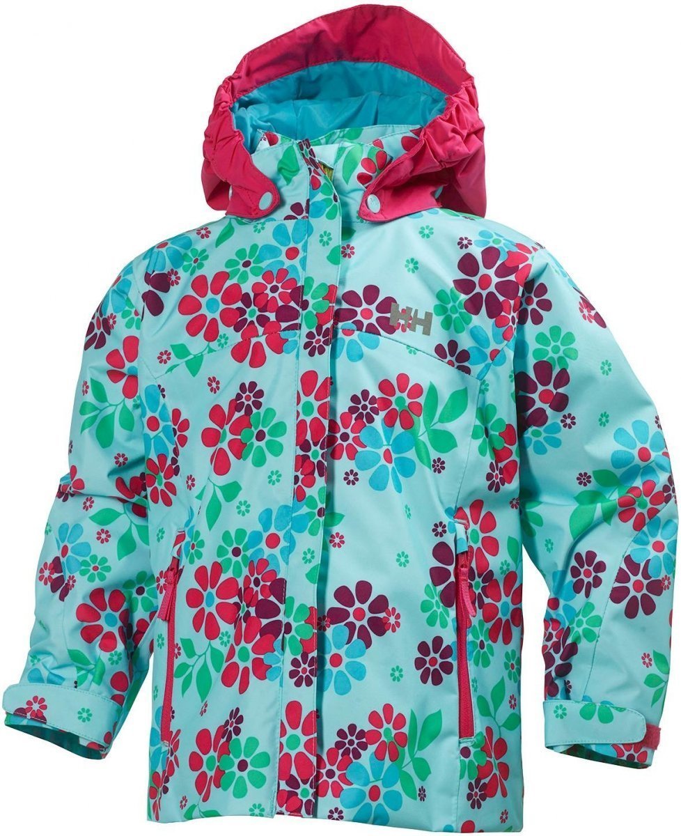 Helly Hansen Kids Freya Jacket Välikausitakki Aqua - Lastentarvikekauppa.fi