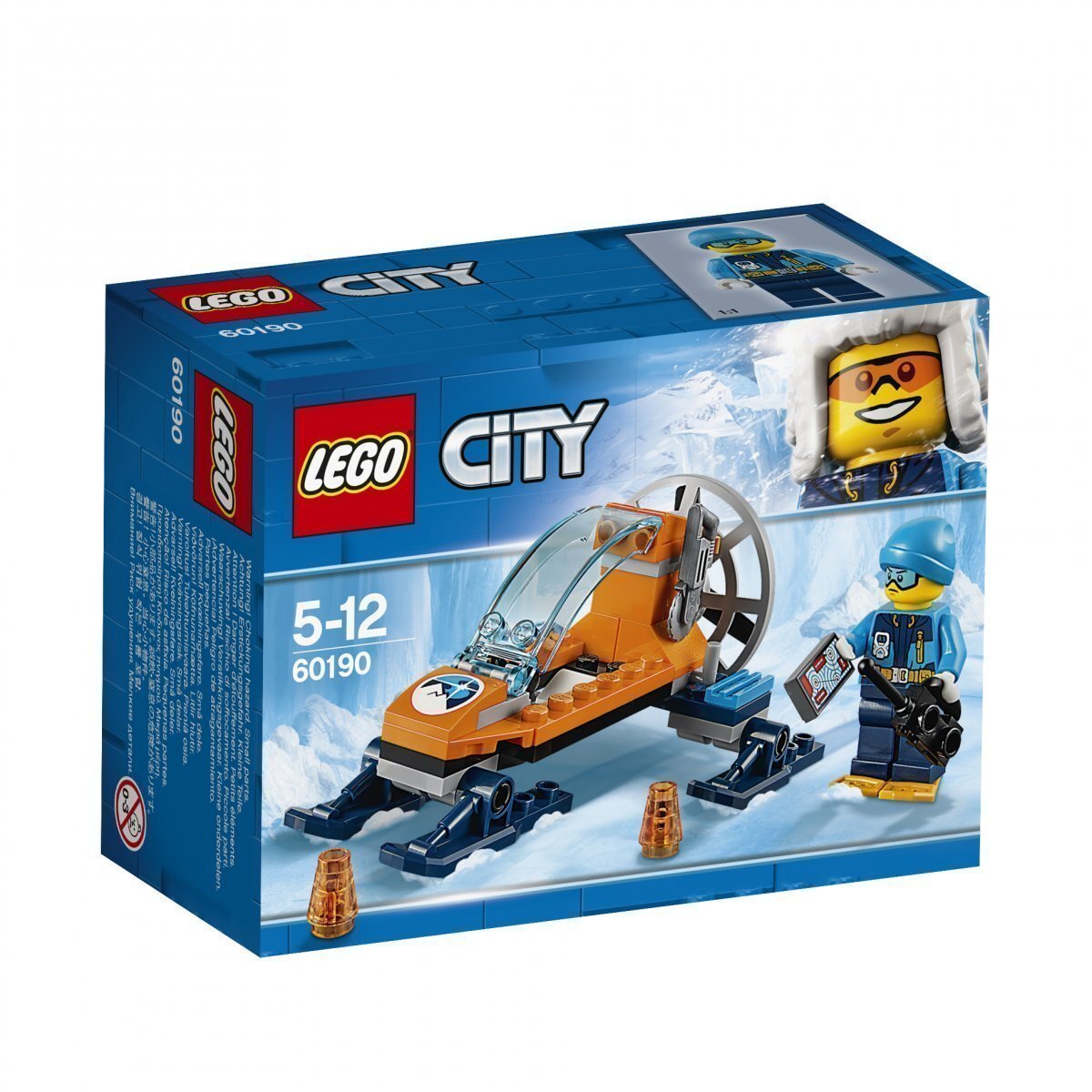 Lego City Arctic Expedition 60190 Arktinen Jääliitokone ...