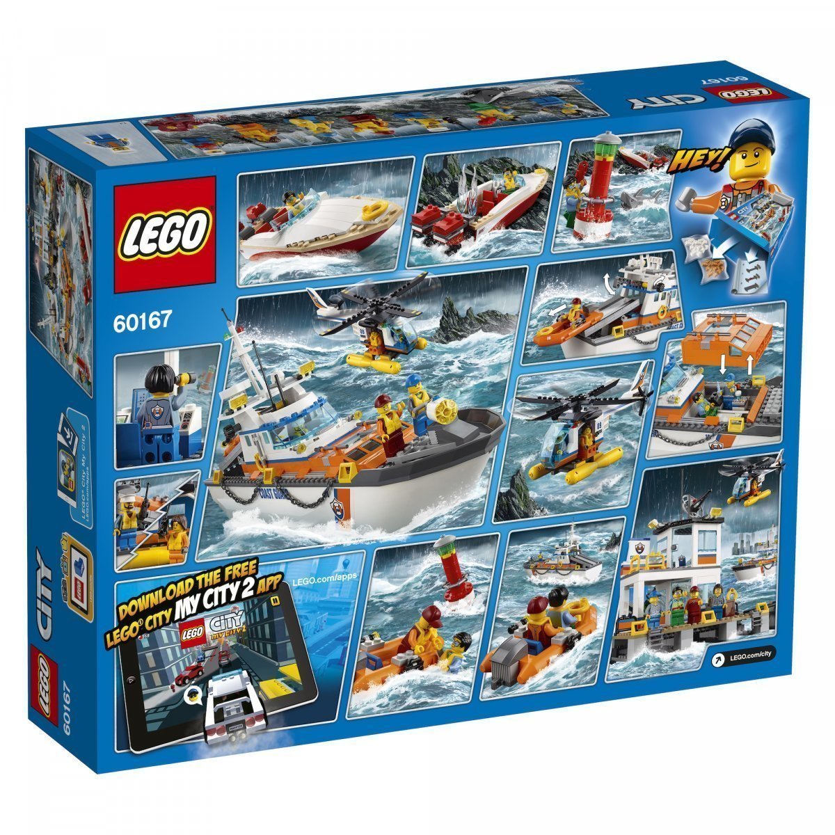 Lego City Coast Guard 60167 Rannikkovartioston Päämaja ...