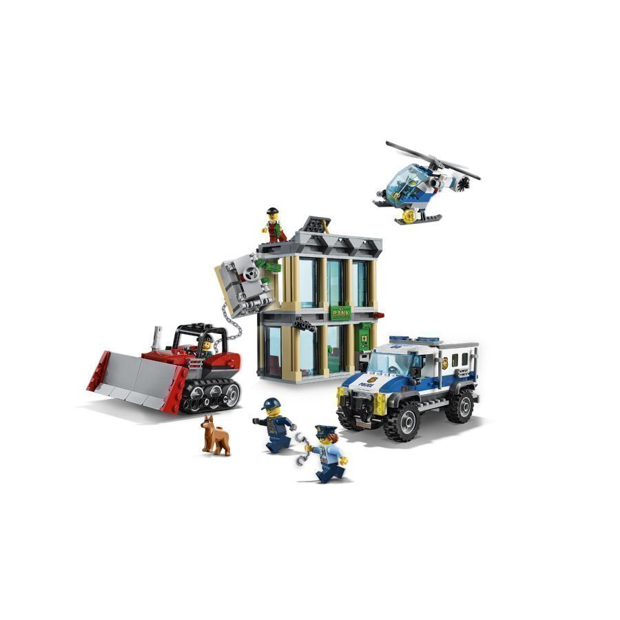 Lego City Puskutraktorin Sisäänajo 60140 - Lastentarvikekauppa.fi