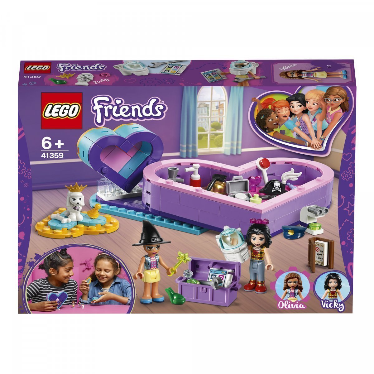 Lego Friends 41359 Sydänlaatikoiden Ystäväpakkaus - Lastentarvikekauppa.fi
