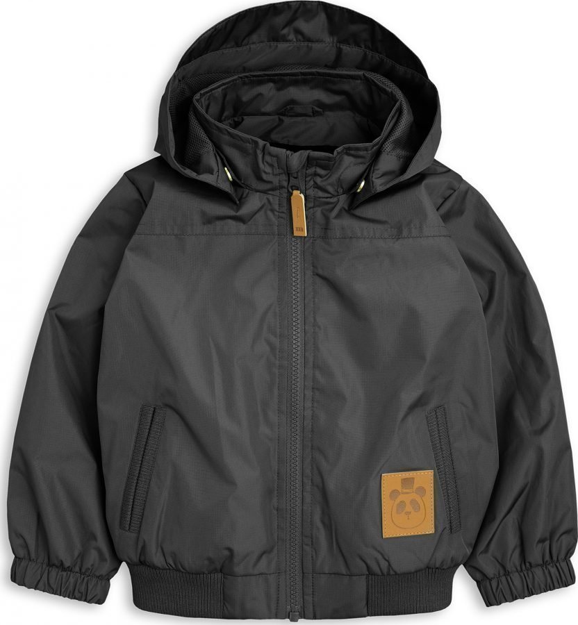 Mini Rodini Wind Jacket Black Välikausitakki - Lastentarvikekauppa.fi