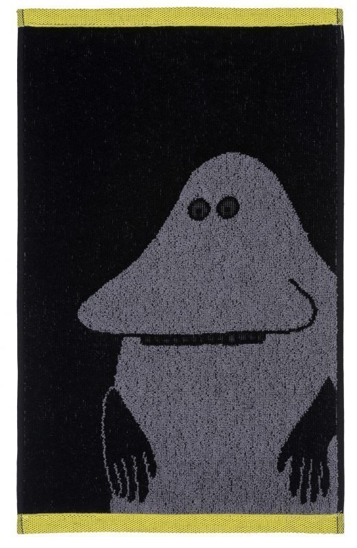 Muumi Pyyhe Mörkö 2 Kpl Musta / Keltainen - Lastentarvikekauppa.fi