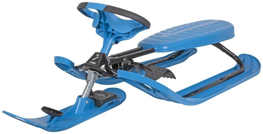 Stiga Snow Racer Colour Pro Rattikelkka Sininen - Lastentarvikekauppa.fi