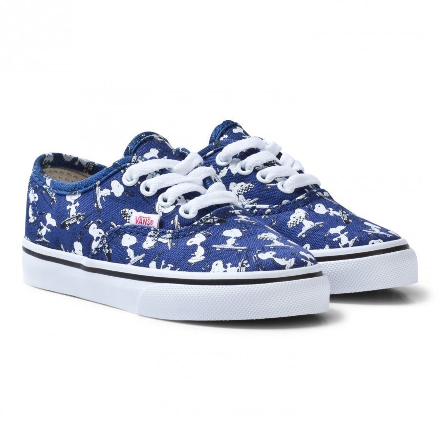 Vans Kids Vans X Peanuts Authentic Shoes Snoopy/Ink Blue Klassiset ...